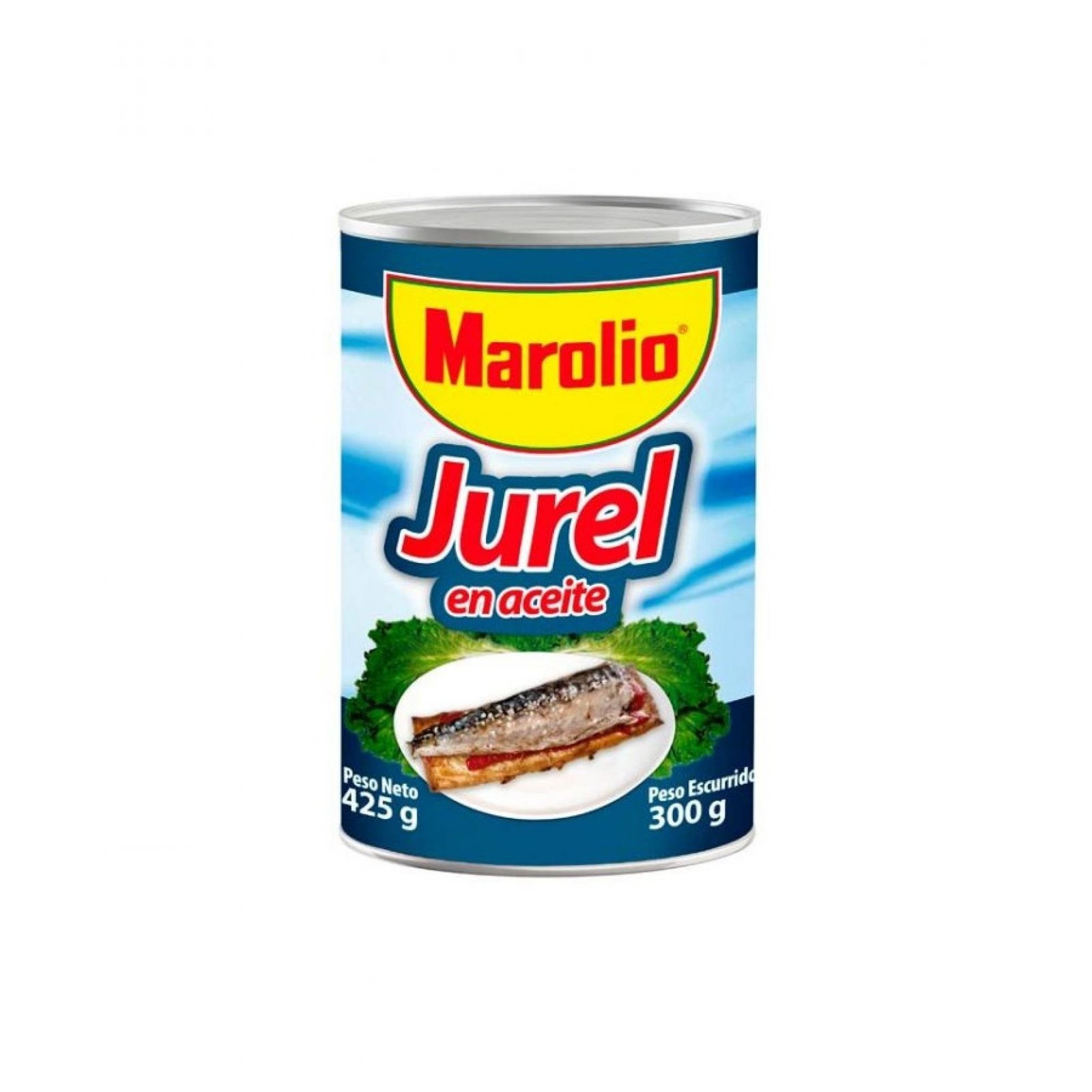 MAROLIO JUREL EN AGUA Y ACEITE 425 GR - Supermercado El Desafío
