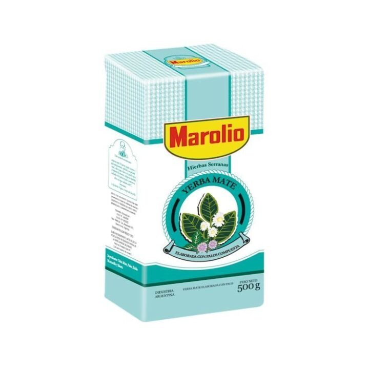 MAROLIO YERBA MATE HIERBAS SERRANAS 500 GR - Supermercado El Desafío