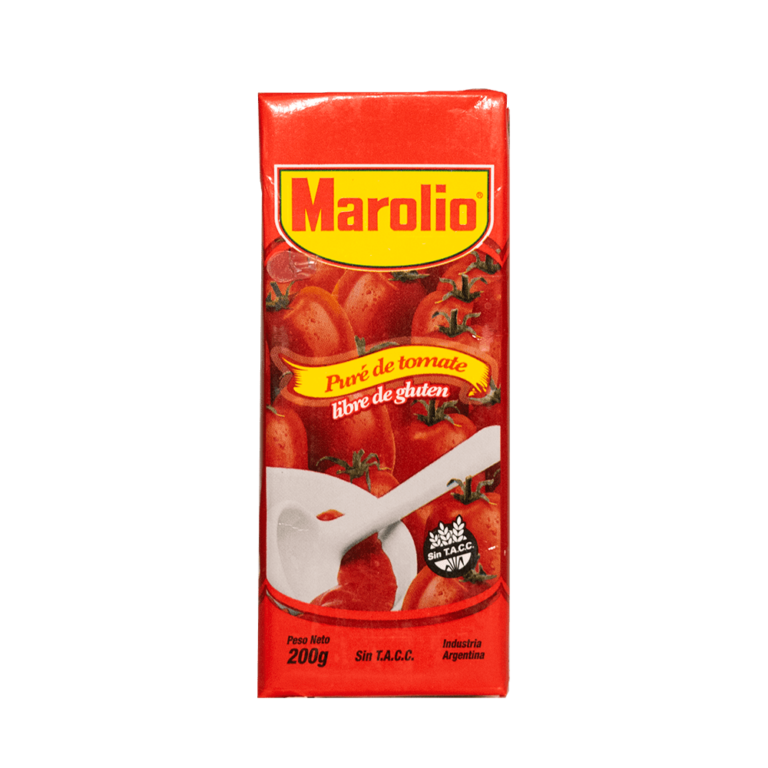MAROLIO PURE DE TOMATE 200 GR - Supermercado El Desafío